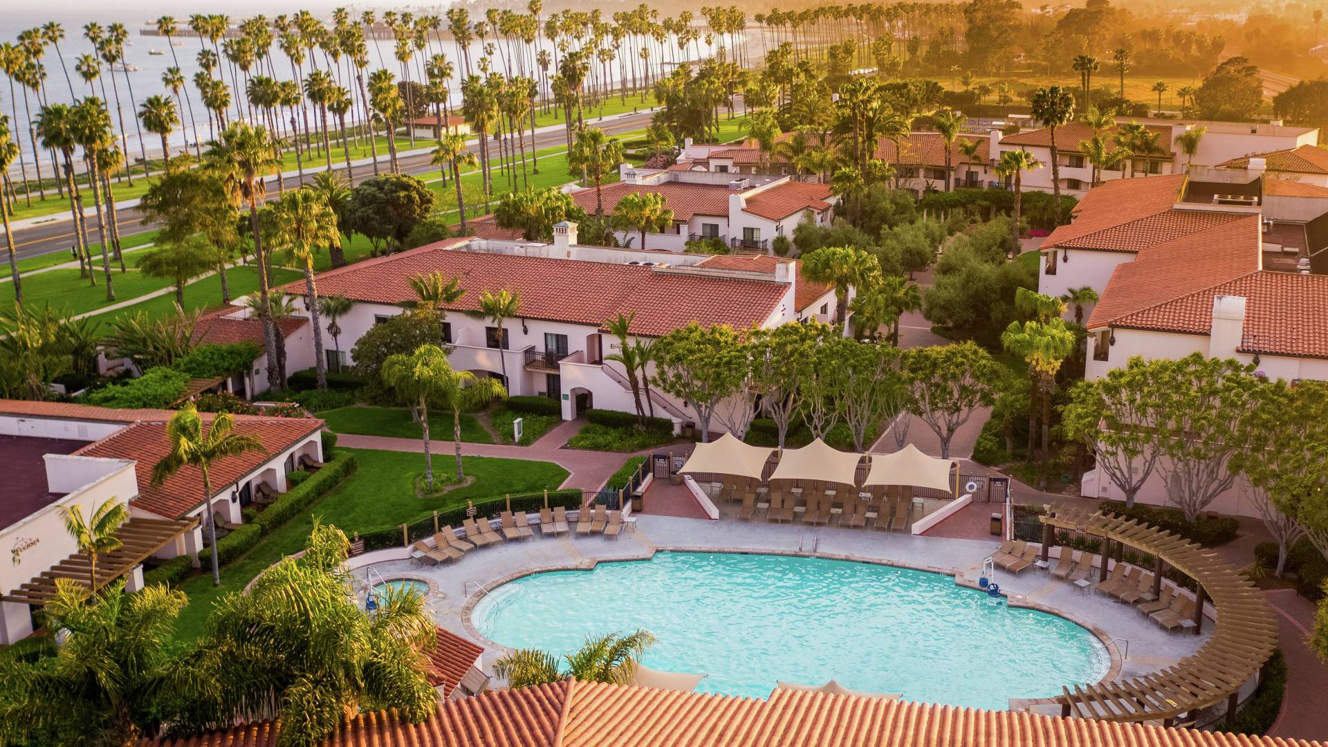 Hotel Location Hilton Santa Barbara Beachfront Hotel Location Hilton Santa Barbara Beachfront
